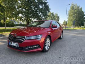 Red Skoda SuperB 2020 in Ogre, with an engine capacity of 2.00 L and mileage of 186 thousand km for 18985 €, photo 3 on AUTOMOTO.COM.LV