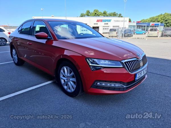 Sarkans Skoda SuperB 2021 Tallina, ar dzinēja tilpumu 2.00 L un nobraukumu 134 tūkst. km par 21500 €, foto 1 vietnē AUTOMOTO.COM.LV