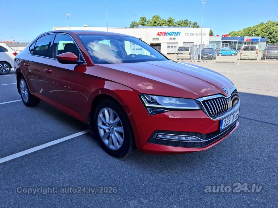 Red Skoda SuperB 2021 in Tallinn, with an engine capacity of 2.00 L and mileage of 134 thousand km for 21500 €, photo 1 on AUTOMOTO.COM.LV