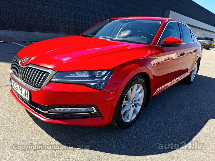 Red Skoda SuperB 2021 in Tallinn, with an engine capacity of 2.00 L and mileage of 134 thousand km for 21500 €, photo 5 on AUTOMOTO.COM.LV