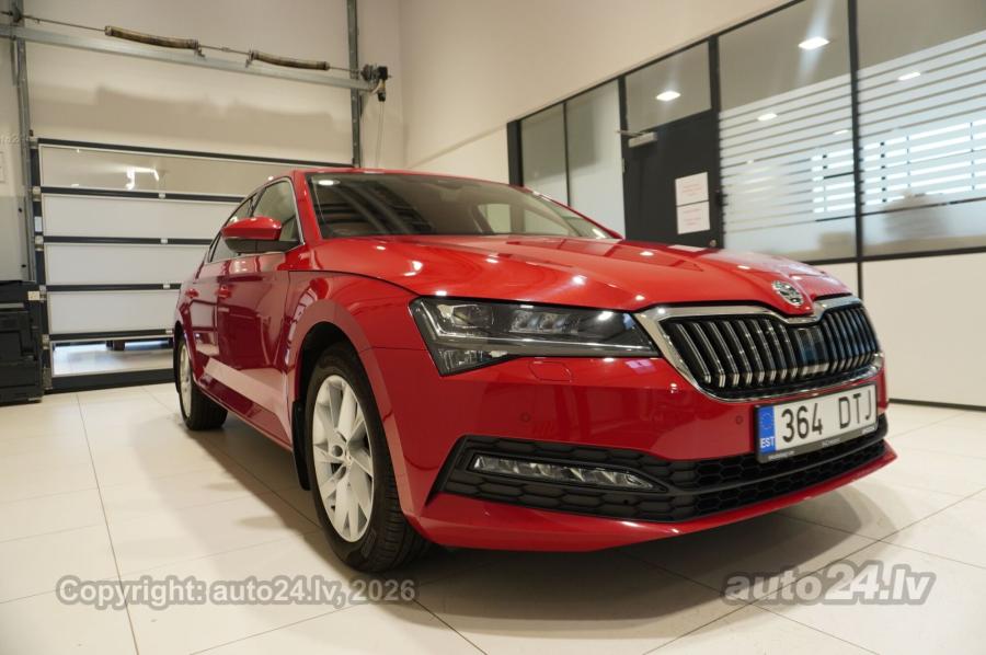 Sarkans Skoda SuperB 2022 Tallina, ar dzinēja tilpumu 2.00 L un nobraukumu 69 tūkst. km par 25500 €, foto 5 vietnē AUTOMOTO.COM.LV