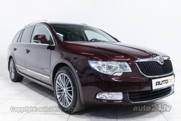Red Skoda SuperB 2010 in Tallinn, with an engine capacity of 2.00 L and mileage of 307 thousand km for 6499 €, photo 4 on AUTOMOTO.COM.LV