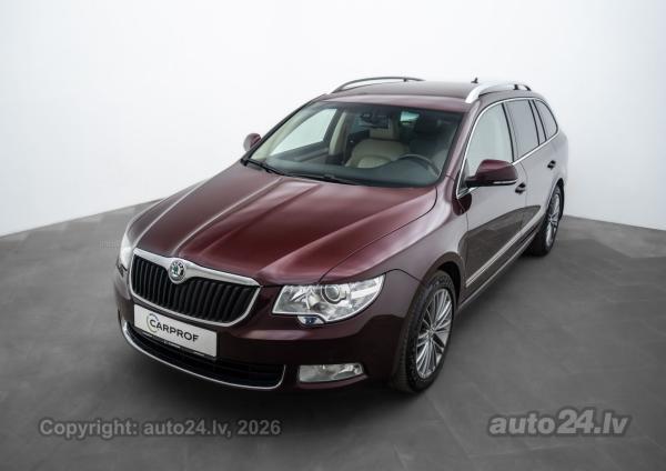 Sarkans Skoda SuperB 2010 Tallina, ar dzinēja tilpumu 2.00 L un nobraukumu 307 tūkst. km par 6999 €, foto 1 vietnē AUTOMOTO.COM.LV
