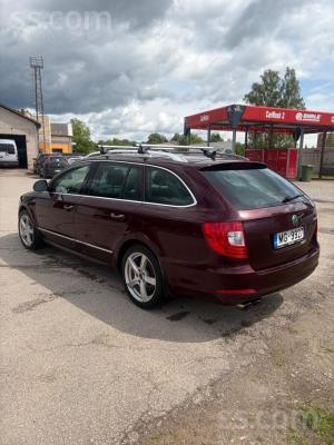 Sarkans Skoda SuperB 2013 Preiļi, ar dzinēja tilpumu 2.00 L un nobraukumu 326 tūkst. km par 5300 €, foto 4 vietnē AUTOMOTO.COM.LV