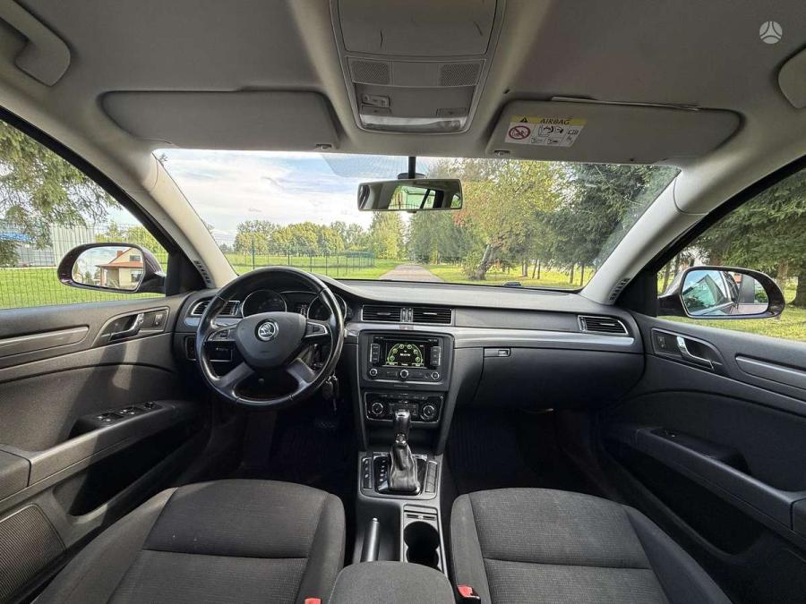 Sarkans Skoda SuperB 2014 Raseiniai, ar dzinēja tilpumu 1.97 L un nobraukumu 285 tūkst. km par 3450 €, foto 17 vietnē AUTOMOTO.COM.LV
