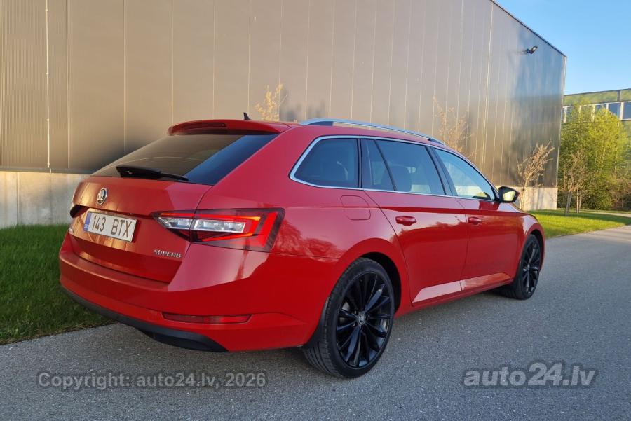 Red Skoda SuperB 2017 in Tallinn, with an engine capacity of 1.80 L and mileage of 167 thousand km for 14900 €, photo 10 on AUTOMOTO.COM.LV