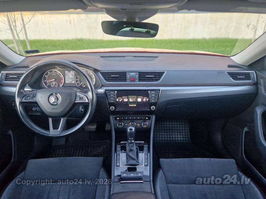 Red Skoda SuperB 2017 in Tallinn, with an engine capacity of 1.80 L and mileage of 167 thousand km for 14900 €, photo 14 on AUTOMOTO.COM.LV