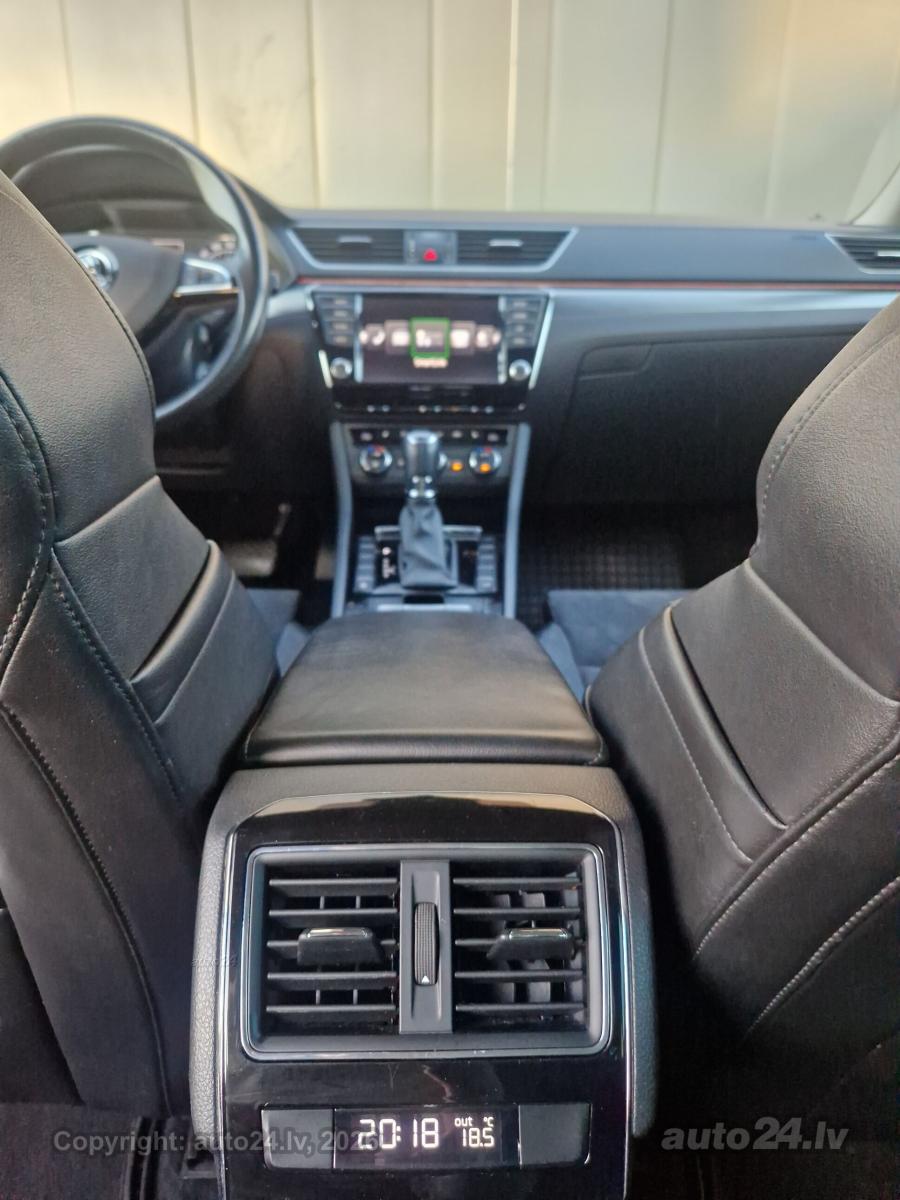 Red Skoda SuperB 2017 in Tallinn, with an engine capacity of 1.80 L and mileage of 167 thousand km for 14900 €, photo 15 on AUTOMOTO.COM.LV