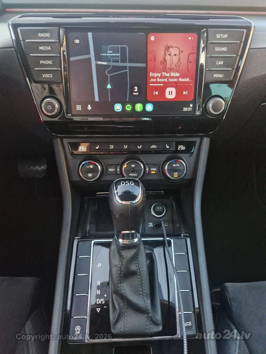 Red Skoda SuperB 2017 in Tallinn, with an engine capacity of 1.80 L and mileage of 167 thousand km for 14900 €, photo 16 on AUTOMOTO.COM.LV