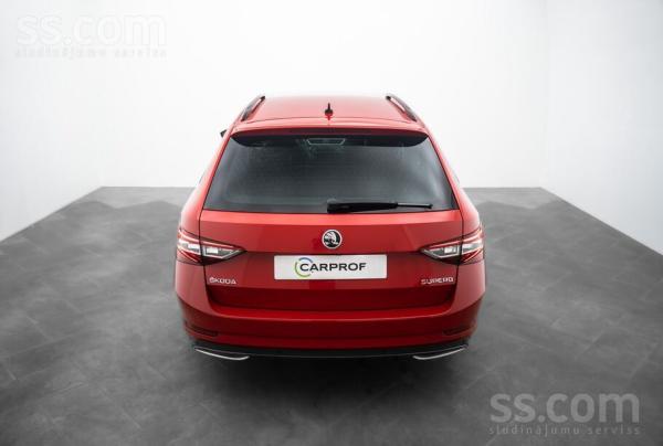 Red Skoda SuperB 2018 in Tallinn, with an engine capacity of 1.80 L and mileage of 155 thousand km for 14999 €, photo 5 on AUTOMOTO.COM.LV