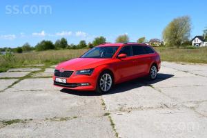 Red Skoda SuperB 2019 in Ventspils, with an engine capacity of 2.00 L and mileage of 90 thousand km for 17500 €, photo 3 on AUTOMOTO.COM.LV