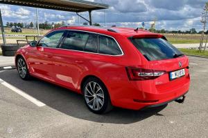 Red Skoda SuperB 2019 in Marijampole, with an engine capacity of 2.00 L and mileage of 175 thousand km for 17800 €, photo 4 on AUTOMOTO.COM.LV