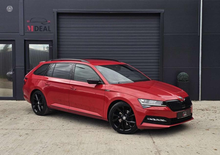Sarkans Skoda SuperB 2020 Utena, ar dzinēja tilpumu 1.97 L un nobraukumu 193 tūkst. km par 16950 €, foto 1 vietnē AUTOMOTO.COM.LV