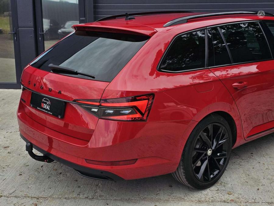Sarkans Skoda SuperB 2020 Utena, ar dzinēja tilpumu 1.97 L un nobraukumu 193 tūkst. km par 16950 €, foto 9 vietnē AUTOMOTO.COM.LV