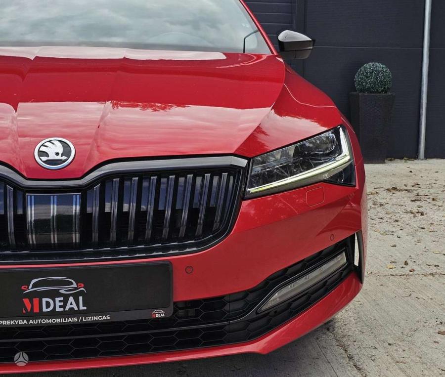 Sarkans Skoda SuperB 2020 Utena, ar dzinēja tilpumu 1.97 L un nobraukumu 193 tūkst. km par 16950 €, foto 15 vietnē AUTOMOTO.COM.LV