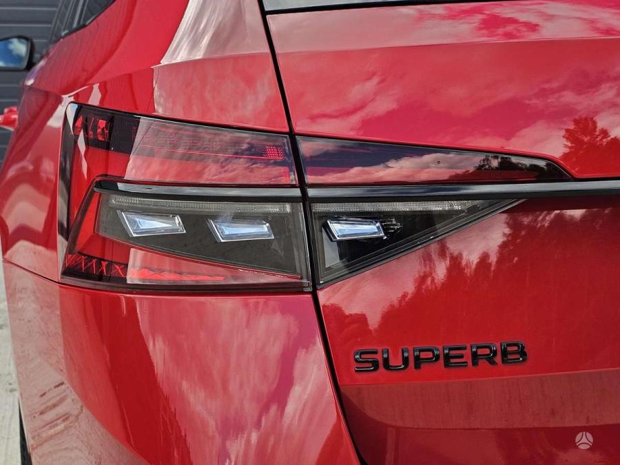 Sarkans Skoda SuperB 2020 Utena, ar dzinēja tilpumu 1.97 L un nobraukumu 193 tūkst. km par 16950 €, foto 25 vietnē AUTOMOTO.COM.LV