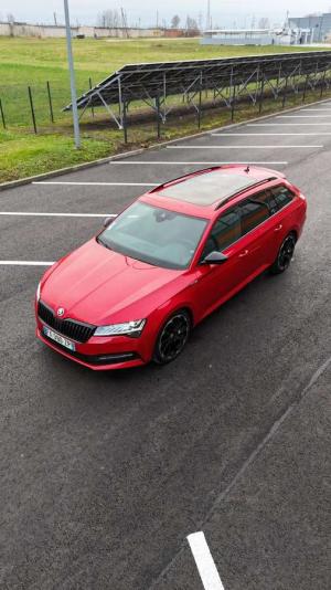 Red Skoda SuperB 2021 in Pasvalys, with an engine capacity of 1.97 L and mileage of 354 thousand km for 18700 €, photo 10 on AUTOMOTO.COM.LV