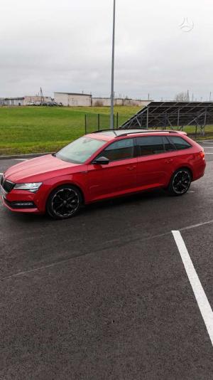 Red Skoda SuperB 2021 in Pasvalys, with an engine capacity of 1.97 L and mileage of 354 thousand km for 18700 €, photo 11 on AUTOMOTO.COM.LV