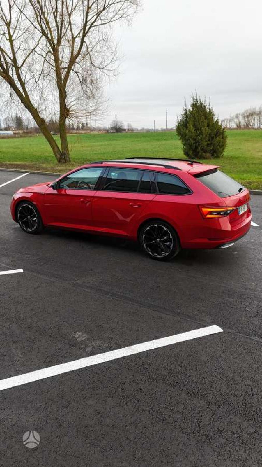 Red Skoda SuperB 2021 in Pasvalys, with an engine capacity of 1.97 L and mileage of 354 thousand km for 18700 €, photo 12 on AUTOMOTO.COM.LV