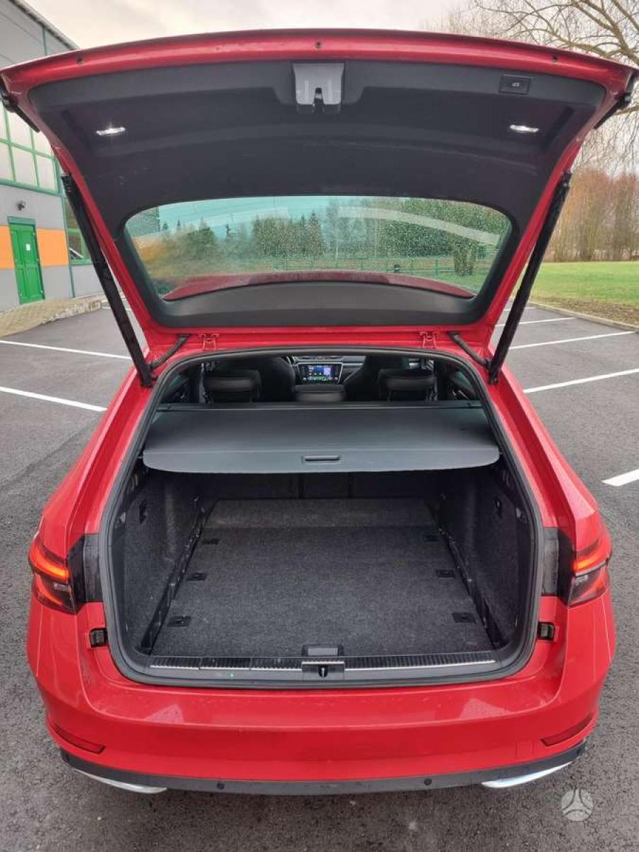 Red Skoda SuperB 2021 in Pasvalys, with an engine capacity of 1.97 L and mileage of 354 thousand km for 18700 €, photo 25 on AUTOMOTO.COM.LV