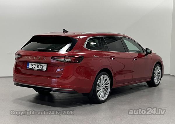 Sarkans Skoda SuperB 2025 Tallina, ar dzinēja tilpumu 2.00 L un nobraukumu 13 tūkst. km par 43900 €, foto 2 vietnē AUTOMOTO.COM.LV