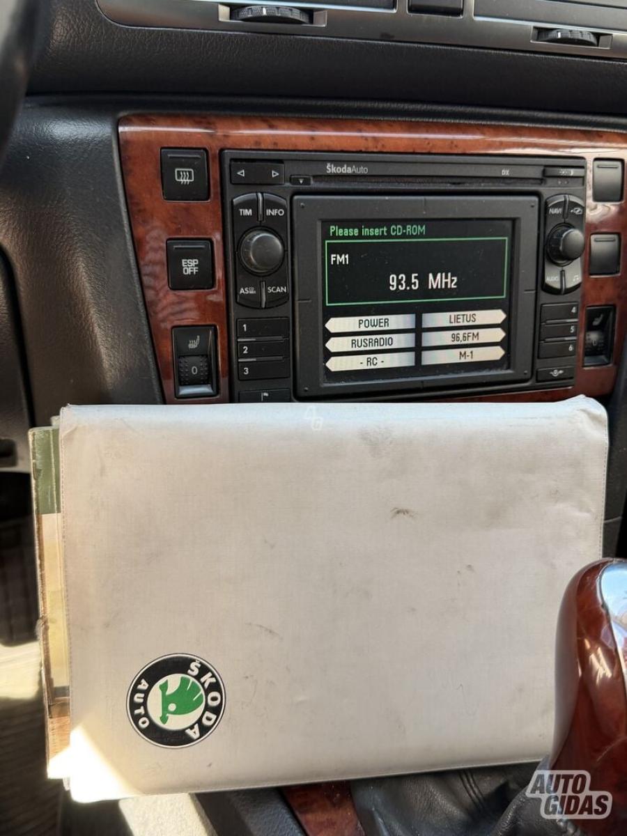 Skoda SuperB 2003 Alīta, ar dzinēja tilpumu 1.90 L un nobraukumu 400 tūkst. km par 1700 €, foto 19 vietnē AUTOMOTO.COM.LV