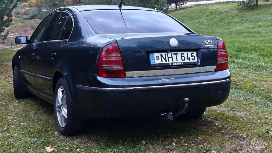 Skoda SuperB 2004 in Moletai, with an engine capacity of 1.90 L and mileage of 533 thousand km for 1300 €, photo 9 on AUTOMOTO.COM.LV