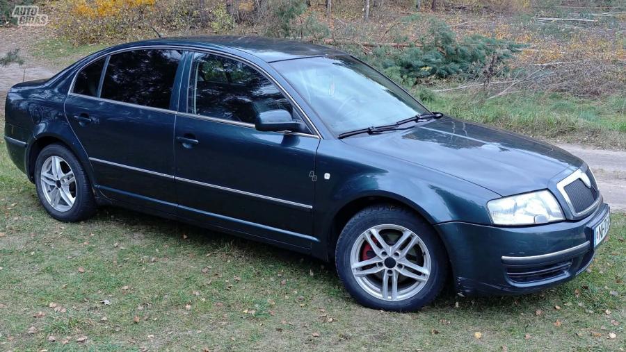 Skoda SuperB 2004 in Moletai, with an engine capacity of 1.90 L and mileage of 533 thousand km for 1300 €, photo 13 on AUTOMOTO.COM.LV