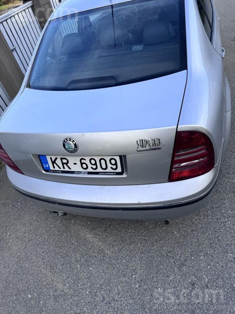 Шкода Суперб 2005 в Рига, объемом двигателя 1.90 л и пробегом 320 тыс. км за 800 €, фото 5 на AUTOMOTO.COM.LV