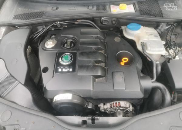 Skoda SuperB 2005 Panevēža, ar dzinēja tilpumu 1.90 L un nobraukumu 316 tūkst. km par 1600 €, foto 7 vietnē AUTOMOTO.COM.LV