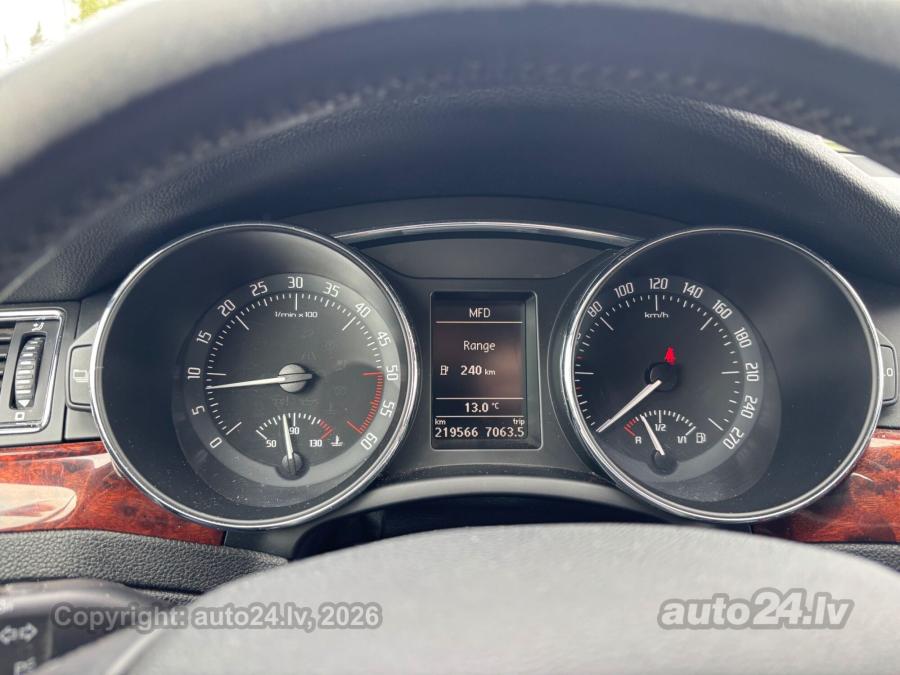 Шкода Суперб 2012 в Таллин, объемом двигателя 1.60 л и пробегом 220 тыс. км за 3499 €, фото 17 на AUTOMOTO.COM.LV