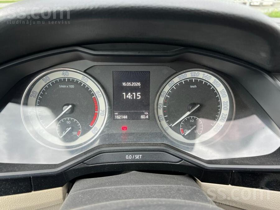 Skoda SuperB 2015 Rīga, ar dzinēja tilpumu 2.00 L un nobraukumu 162 tūkst. km par 13990 €, foto 13 vietnē AUTOMOTO.COM.LV