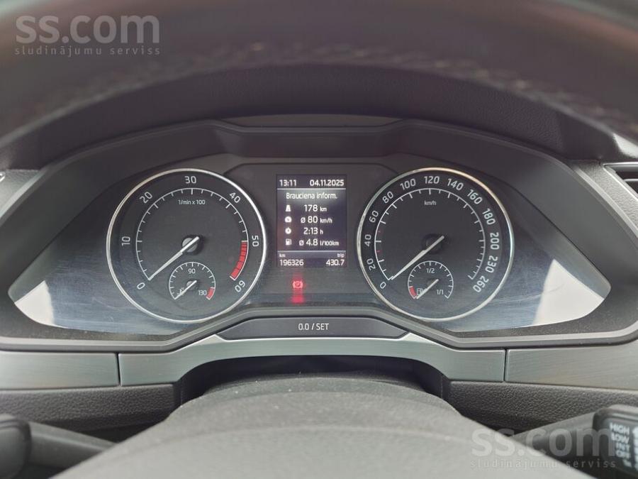 Skoda SuperB 2019 Jelgava, ar dzinēja tilpumu 2.00 L un nobraukumu 197 tūkst. km par 14500 €, foto 7 vietnē AUTOMOTO.COM.LV