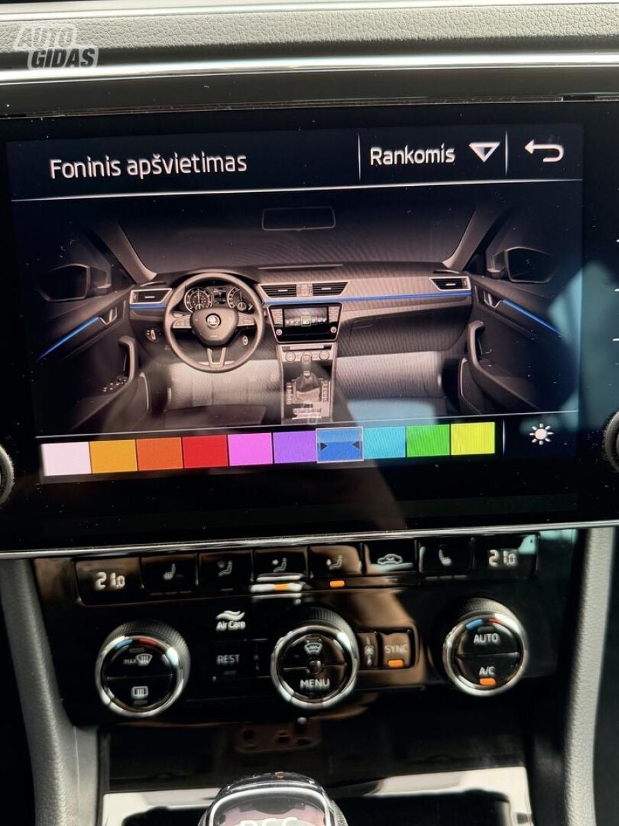 Skoda SuperB 2019 in Klaipeda, with an engine capacity of 2.00 L and mileage of 98 thousand km for 17550 €, photo 29 on AUTOMOTO.COM.LV