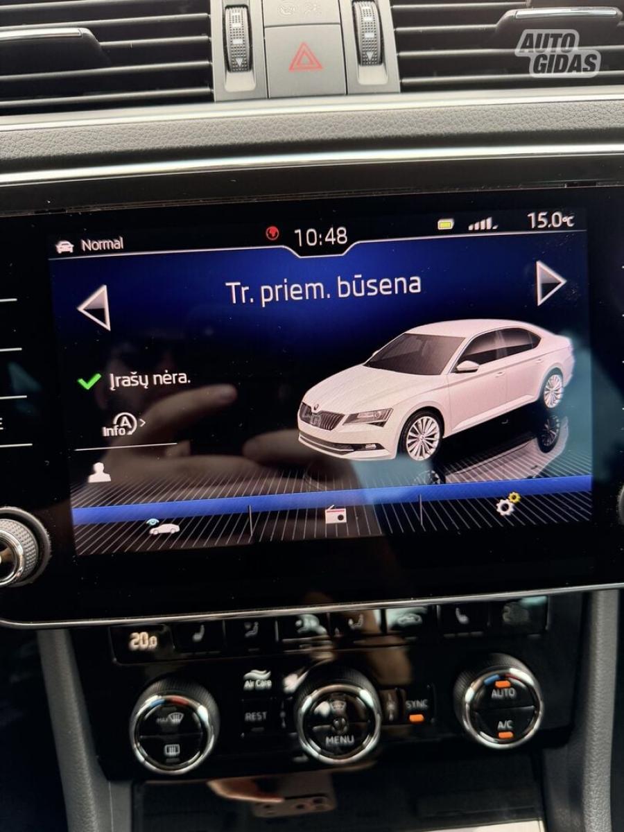Skoda SuperB 2019 in Klaipeda, with an engine capacity of 2.00 L and mileage of 98 thousand km for 17550 €, photo 33 on AUTOMOTO.COM.LV
