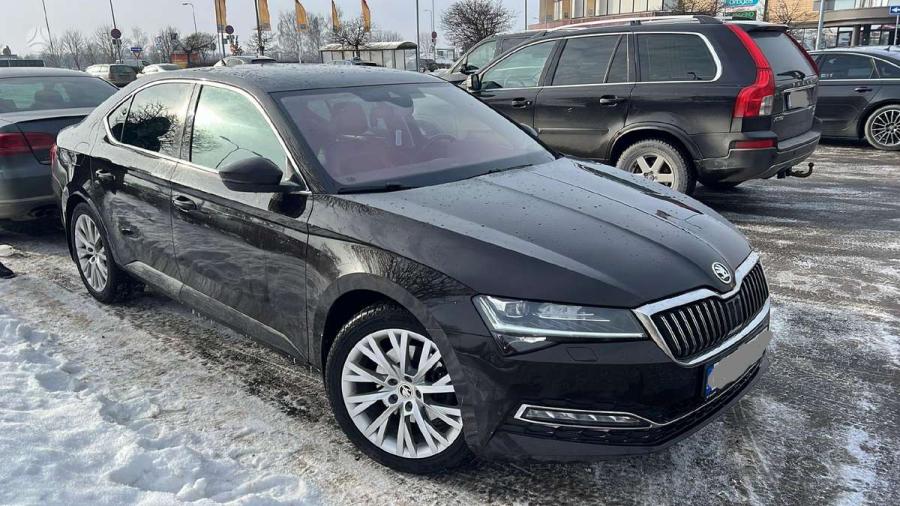 Skoda SuperB 2021 in Vilnius, with an engine capacity of 2.00 L and mileage of 123 thousand km for 22500 €, photo 1 on AUTOMOTO.COM.LV