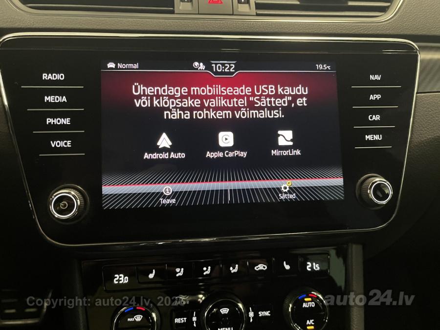Шкода Суперб 2021 в Таллин, объемом двигателя 2.00 л и пробегом 57 тыс. км за 24900 €, фото 22 на AUTOMOTO.COM.LV