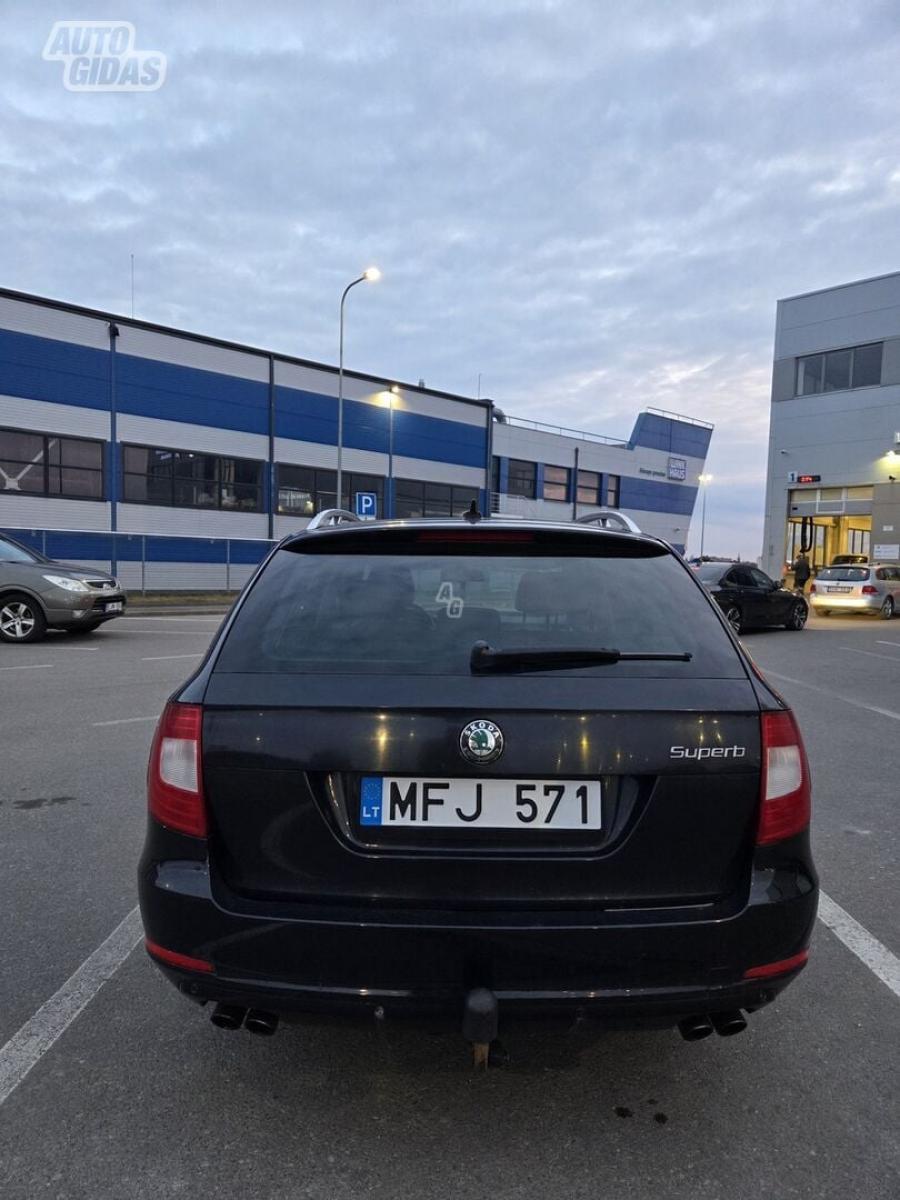 Skoda SuperB 2012 in Vilnius, with an engine capacity of 2.00 L and mileage of 313 thousand km for 6800 €, photo 10 on AUTOMOTO.COM.LV
