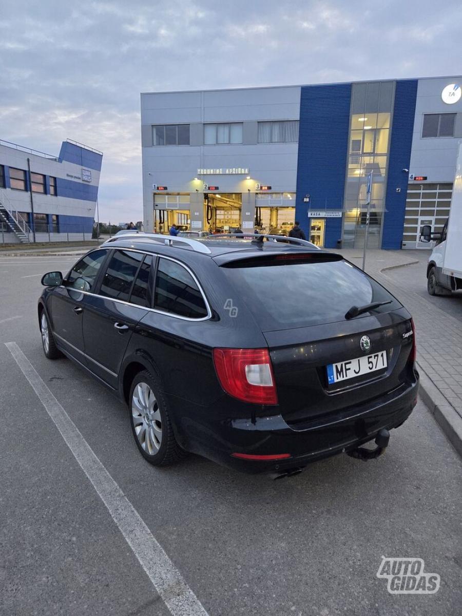 Skoda SuperB 2012 in Vilnius, with an engine capacity of 2.00 L and mileage of 313 thousand km for 6800 €, photo 13 on AUTOMOTO.COM.LV