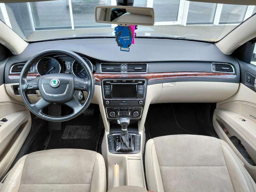 Skoda SuperB 2013 Viļņa, ar dzinēja tilpumu 1.97 L un nobraukumu 225 tūkst. km par 3300 €, foto 9 vietnē AUTOMOTO.COM.LV