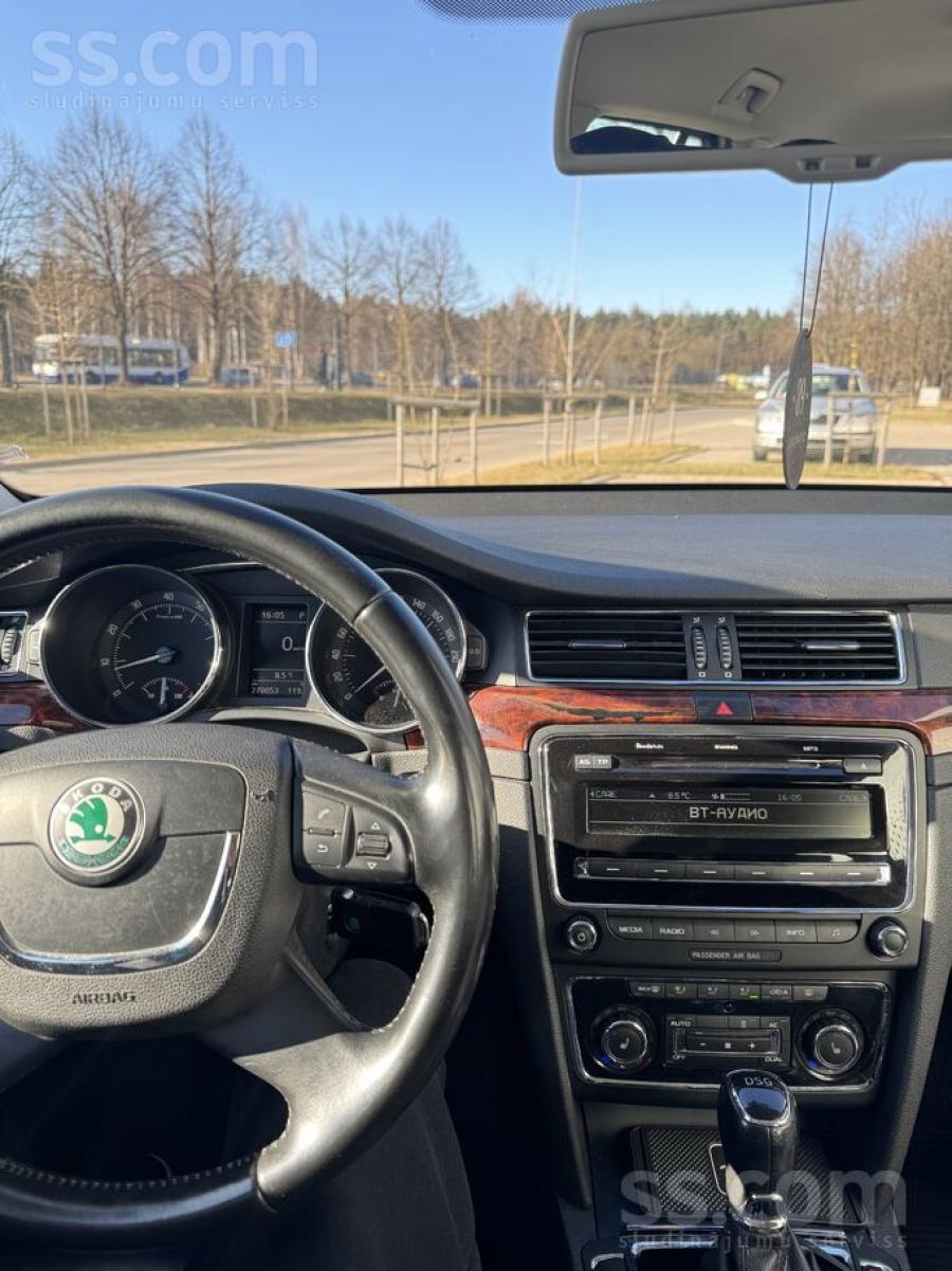 Skoda SuperB 2013 Rīga, ar dzinēja tilpumu 1.80 L un nobraukumu 270 tūkst. km par 6500 €, foto 6 vietnē AUTOMOTO.COM.LV