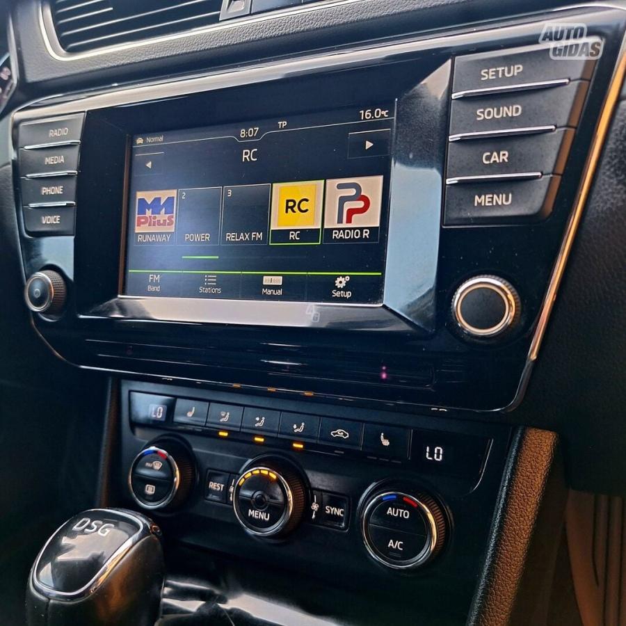 Skoda SuperB 2016 in Radviliskis, with an engine capacity of 2.00 L and mileage of 283 thousand km for 7900 €, photo 18 on AUTOMOTO.COM.LV