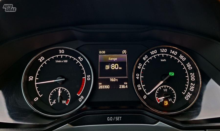 Skoda SuperB 2016 in Radviliskis, with an engine capacity of 2.00 L and mileage of 283 thousand km for 7900 €, photo 22 on AUTOMOTO.COM.LV