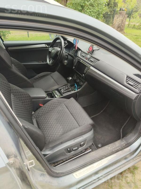 Skoda SuperB 2017 in Riga, with an engine capacity of 2.00 L and mileage of 189 thousand km for 8000 €, photo 7 on AUTOMOTO.COM.LV