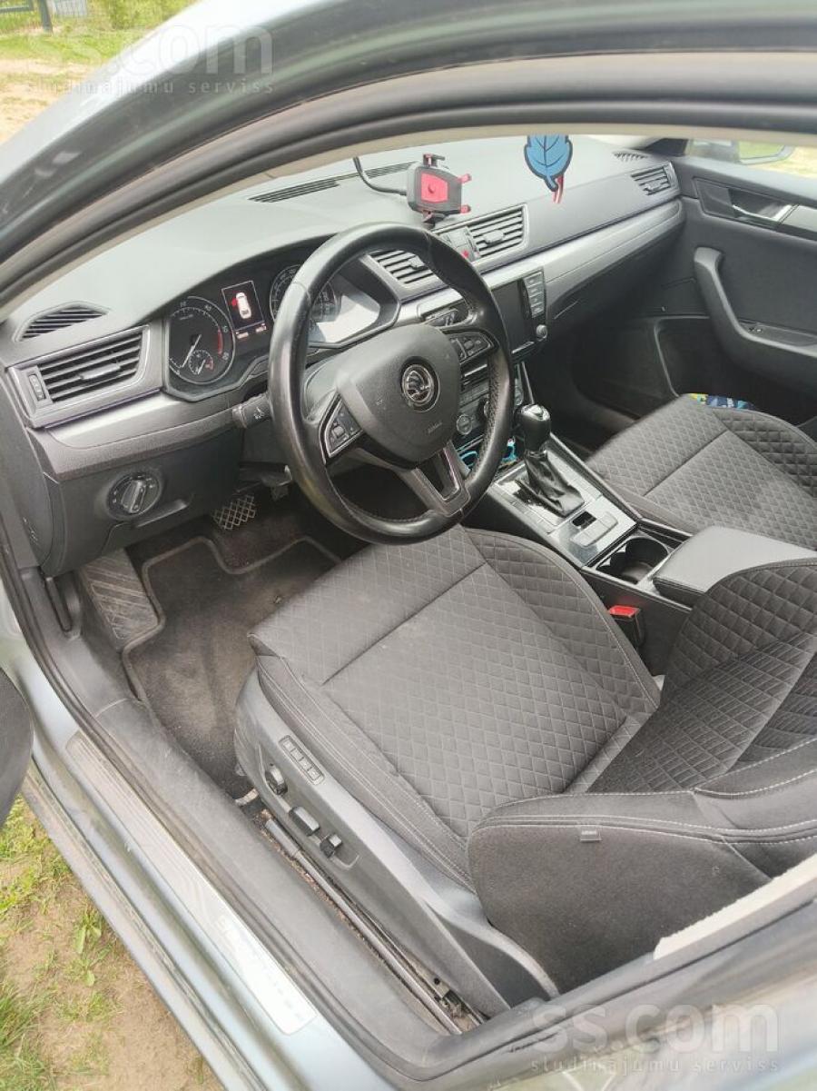 Skoda SuperB 2017 Rīga, ar dzinēja tilpumu 2.00 L un nobraukumu 189 tūkst. km par 8000 €, foto 10 vietnē AUTOMOTO.COM.LV