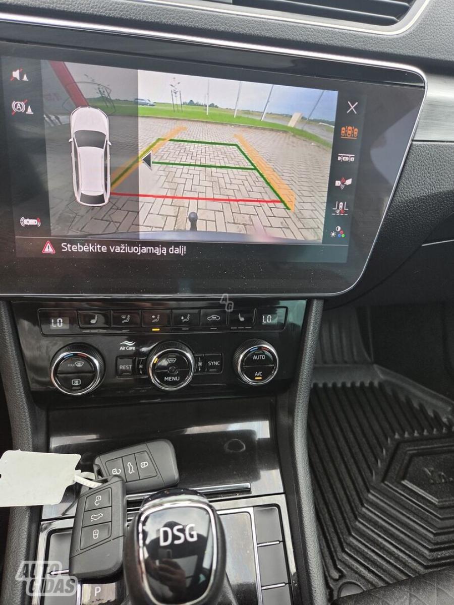 Skoda SuperB 2017 in Jurbarkas, with an engine capacity of 1.40 L and mileage of 189 thousand km for 9500 €, photo 13 on AUTOMOTO.COM.LV