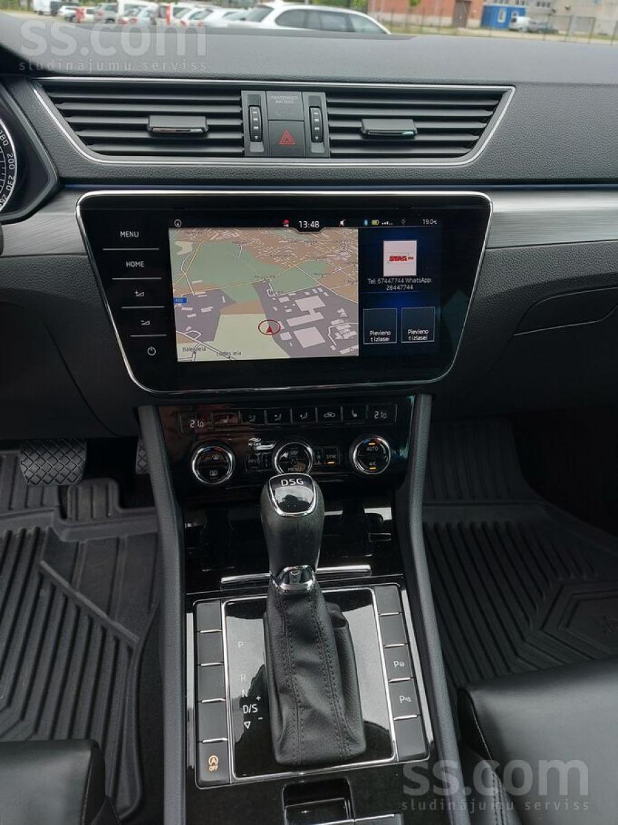 Skoda SuperB 2018 in Valmiera, with an engine capacity of 1.60 L and mileage of 236 thousand km for 11750 €, photo 12 on AUTOMOTO.COM.LV