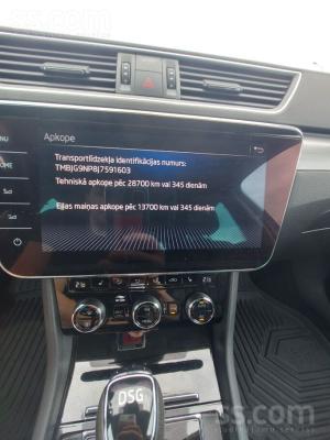Skoda SuperB 2018 in Valmiera, with an engine capacity of 1.60 L and mileage of 236 thousand km for 11750 €, photo 26 on AUTOMOTO.COM.LV