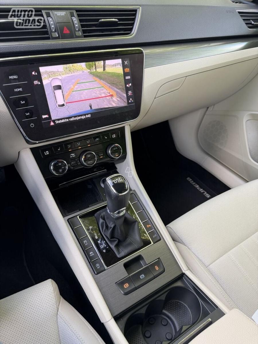 Skoda SuperB 2019 Viļņa, ar dzinēja tilpumu 2.00 L un nobraukumu 189 tūkst. km par 17500 €, foto 13 vietnē AUTOMOTO.COM.LV