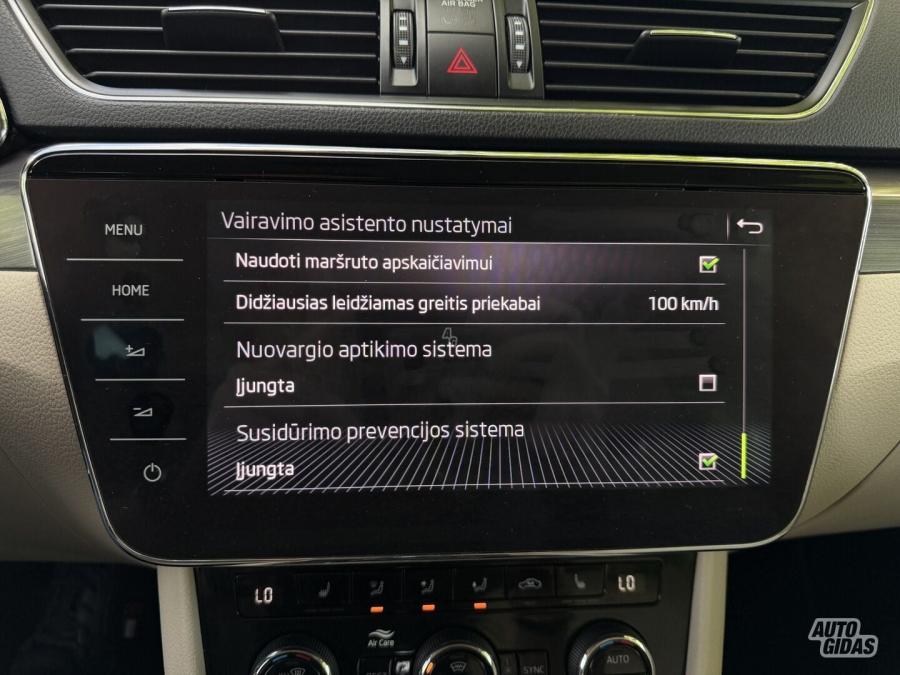 Skoda SuperB 2019 Viļņa, ar dzinēja tilpumu 2.00 L un nobraukumu 189 tūkst. km par 17500 €, foto 21 vietnē AUTOMOTO.COM.LV